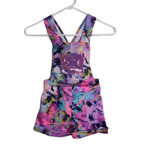 Weissman | Costumes | Weissman Splatter Paint Sequin Hip Hop Dance ...